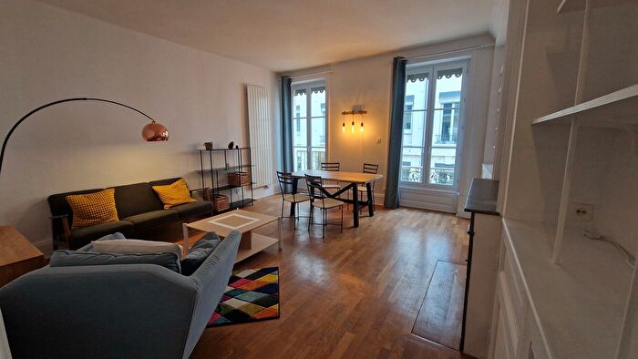 Appartement à louer - Lyon e , Guillotière - 3 pièces - 2 chambres