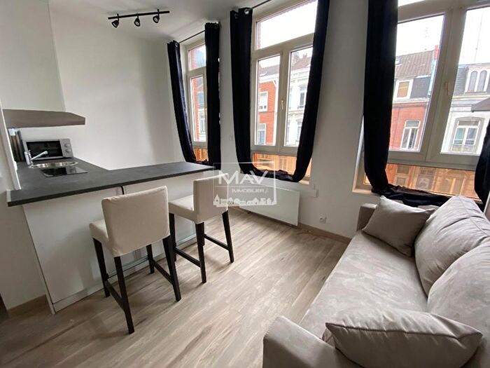 Appartement à louer - Lille, Centre-ville, Euralille - 1 pièce