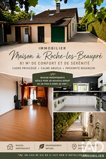 Maison 3 pièces à vendre - Roche-lez-Beaupré
