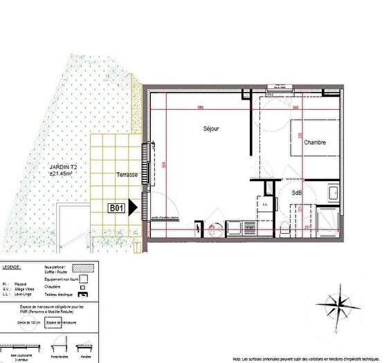 Arzon : Appartement 2 pièces à vendre