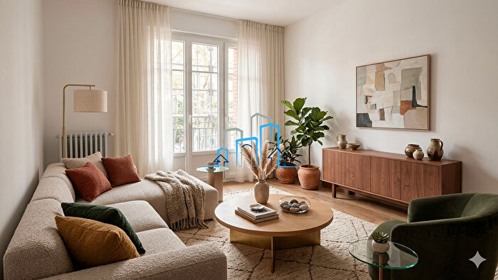 Appartement à vendre - Ivry-sur-Seine, Louis Bertrand, Mirabeau, Semard - 3 pièces - 2 chambres