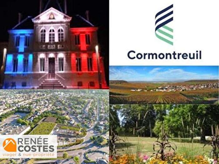 Maison à vendre - Cormontreuil - 6 pièces - 4 chambres