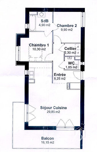 Appartement 3 pièces à louer - Obernai