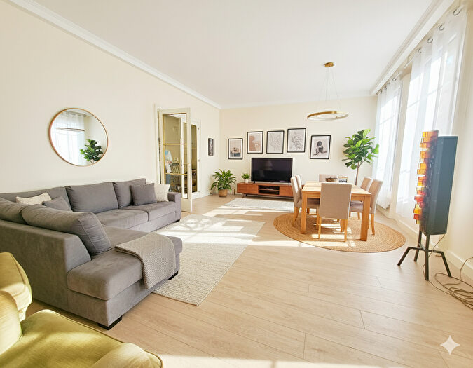 Appartement à vendre - Boulogne-Billancourt, Vaillant, Marcel Sembat - 3 pièces - 2 chambres