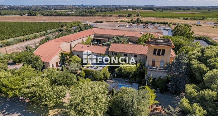 Maison à vendre - Sauvian - 9 pièces - 8 chambres