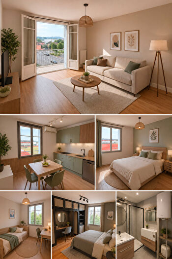 Appartement 4 pièces à vendre à Bourgoin-Jallieu, Pré-Bénit, Quais