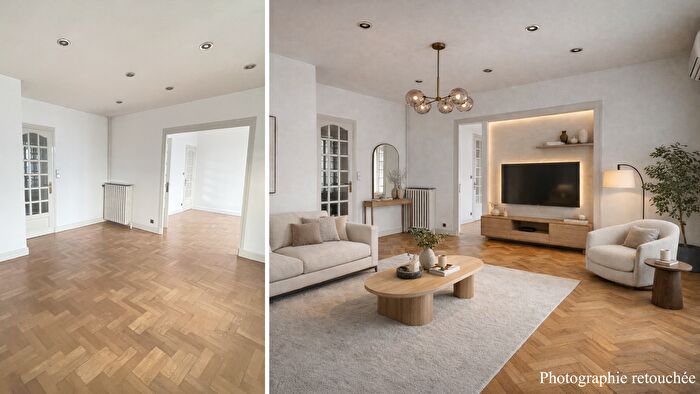 Appartement à vendre - Grenoble, La Capuche, Grands Boulevards - 3 pièces - 2 chambres