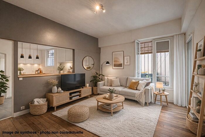 Appartement à vendre - Issy-les-Moulineaux, Les Iles, La Ferme - 2 pièces - 1 chambre