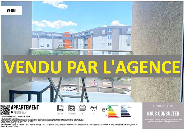 Appartement à vendre - Perpignan, Les Remparts - 1 pièce - 1 chambre