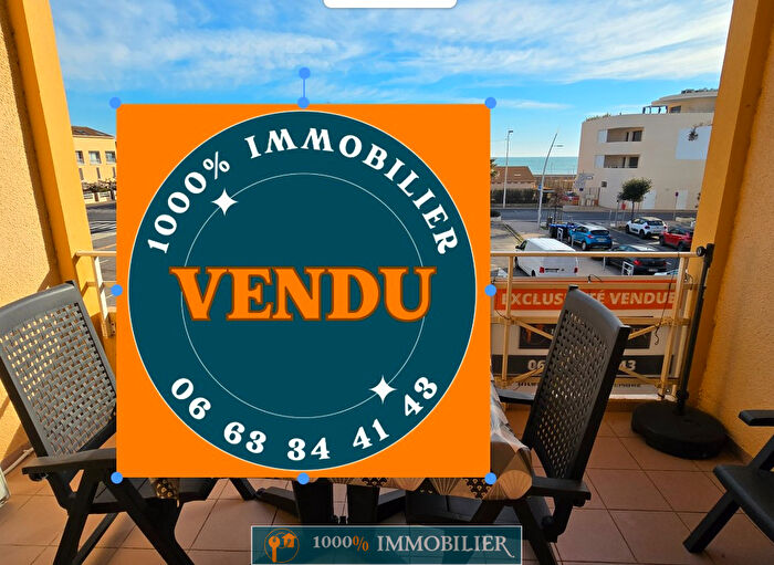 Appartement à vendre - Valras-Plage, Casino, Plage, Stade - 1 pièce - 1 chambre