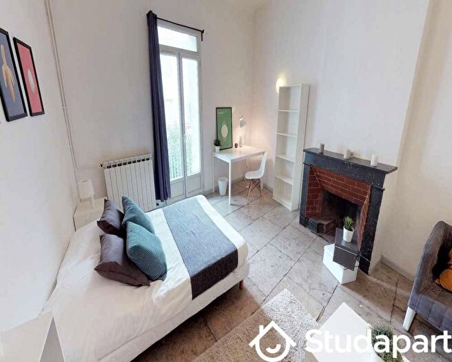 Appartement à louer - Gambetta, Montpellier - 1 pièce - 1 chambre