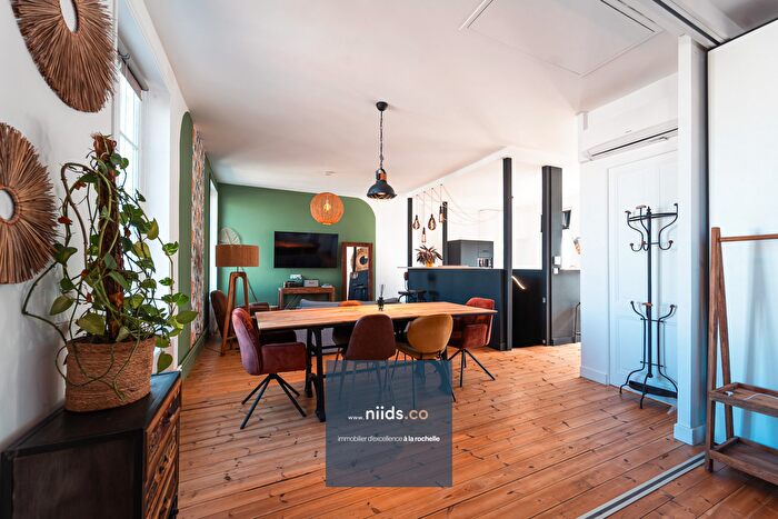 Appartement à vendre - La Rochelle, Centre-ville, Vieux-port, Marché - 3 pièces - 2 chambres