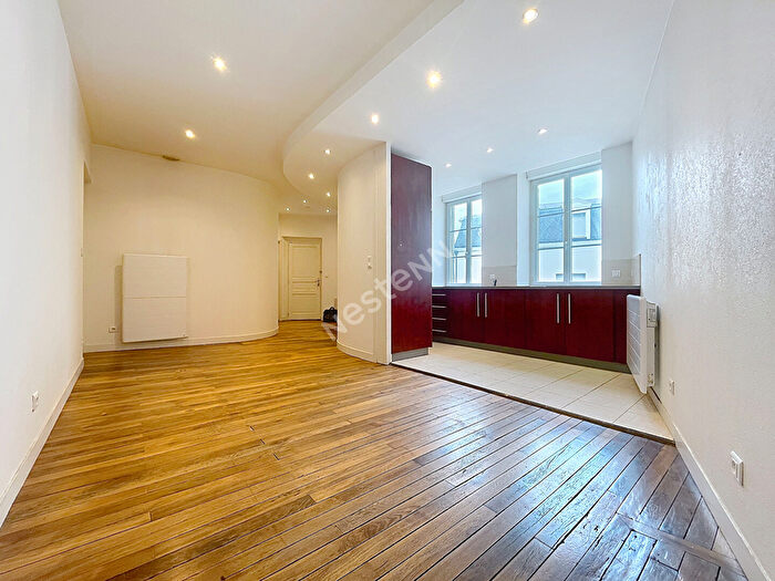 Appartement à vendre - Angers, Centre-ville, La Fayette - 3 pièces - 2 chambres