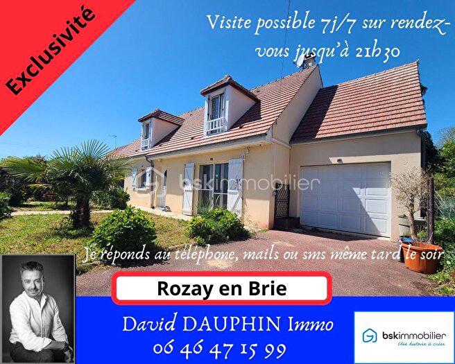 Rozay-en-Brie - Maison 6 pièces à vendre