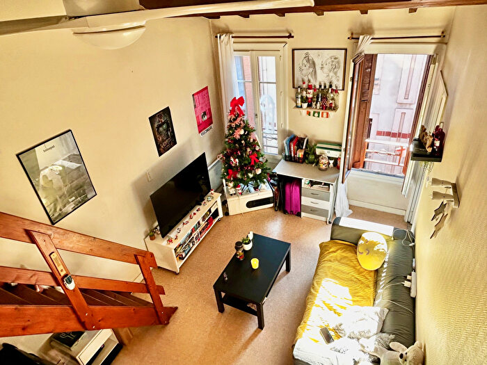 Appartement à vendre - Toulouse, Saint-Sernin - 2 pièces - 2 chambres