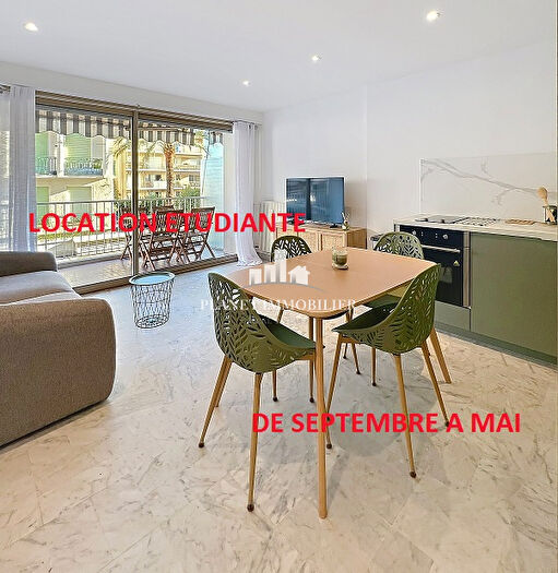 Appartement à louer - Antibes, Juan-les-Pins, Le Cap - 2 pièces - 1 chambre