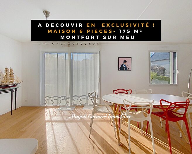 Maison à vendre - Montfort-sur-Meu - 6 pièces - 3 chambres