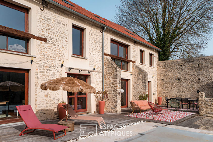 Maison à vendre - Abbéville-la-Rivière - 9 pièces - 4 chambres