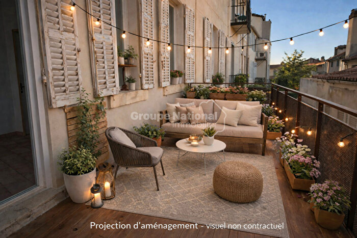 Appartement à vendre - Marseille er , Saint-Charles - 3 pièces - 2 chambres