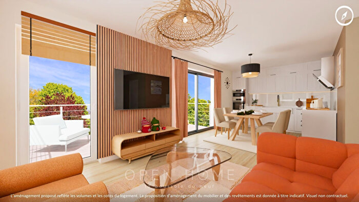 Appartement à vendre - La Wantzenau - 3 pièces - 2 chambres