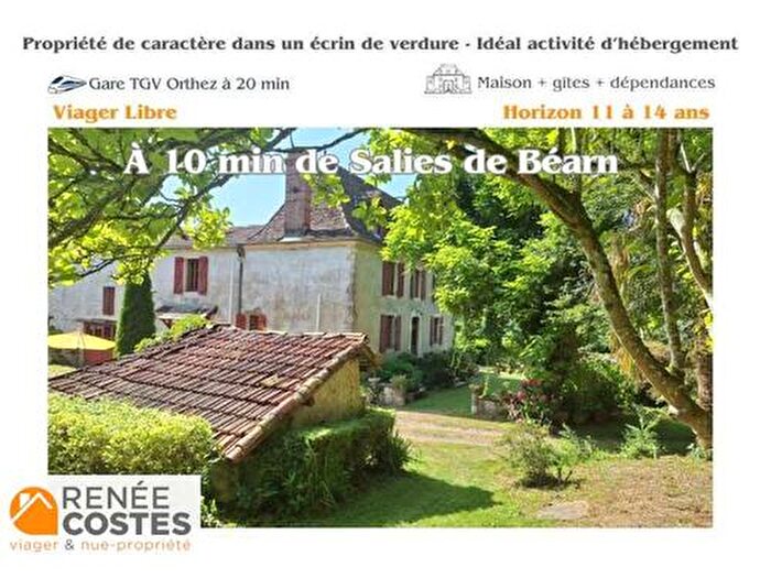 Maison à vendre - Salies-de-Béarn - 14 pièces - 10 chambres