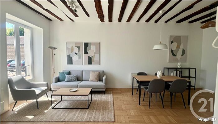 Appartement à vendre - Pontoise, Centre-ville - 2 pièces - 1 chambre