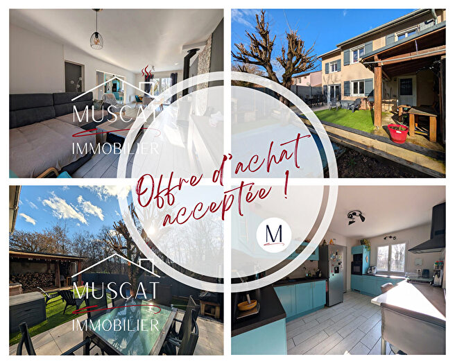 Maison à vendre - Villefontaine, Le Mas de la Raz - 5 pièces - 4 chambres