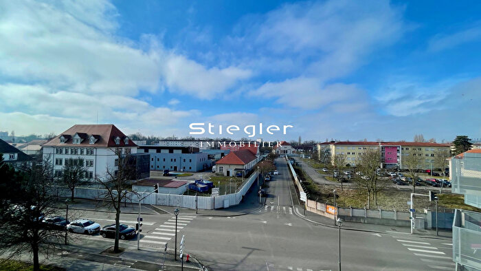 Appartement à vendre - Strasbourg, Polygone - 3 pièces - 2 chambres