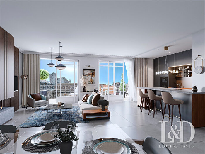 Appartement à vendre - Aix-les-Bains, Centre-ville - 4 pièces - 3 chambres