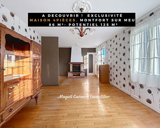 Maison 4 pièces à vendre - Montfort-sur-Meu