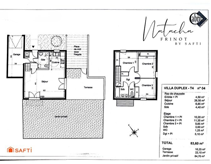 Maison à vendre - Cugnaux, Francazal, Agora - 4 pièces - 3 chambres