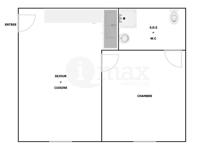 Clichy, Centre-ville : Appartement 2 pièces à vendre