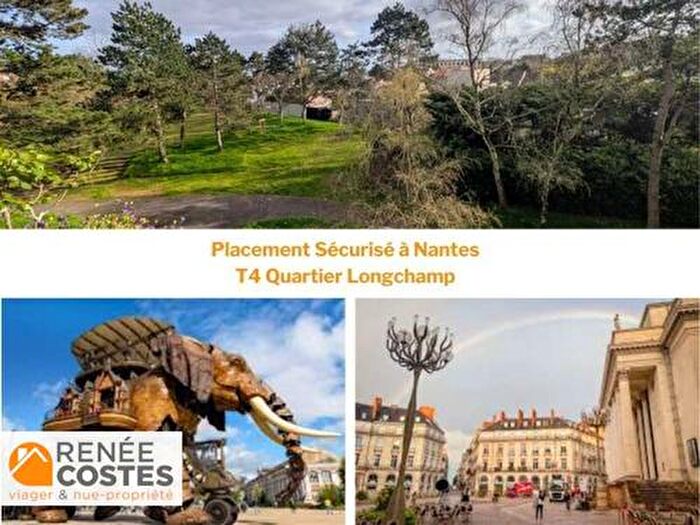 Appartement à vendre - Nantes, Longchamp, Rond-Point de Rennes, Perverie, Américains - 4 pièces - 3 chambres