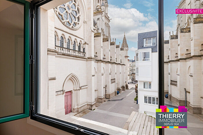 Appartement à vendre - Nantes, Centre-ville - 3 pièces - 2 chambres