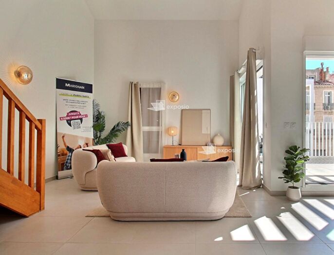 Maison à vendre - Marseille e , Vauban - 5 pièces - 3 chambres