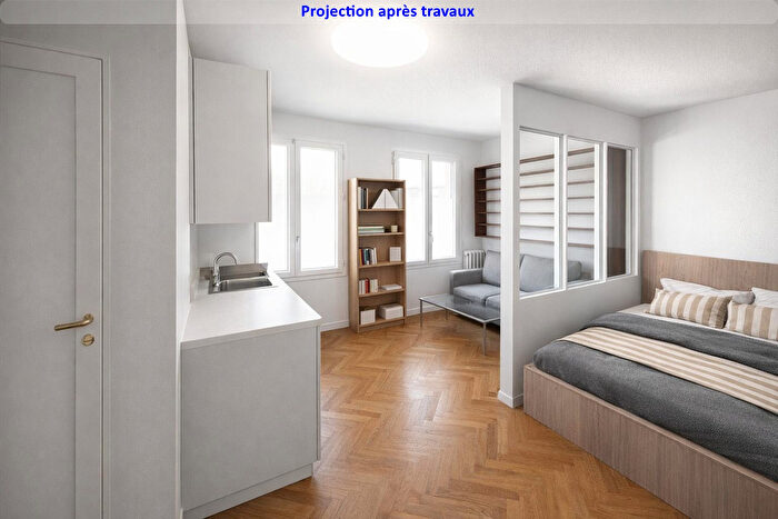 Paris 18ème, Jules Joffrin : Appartement 2 pièces à vendre