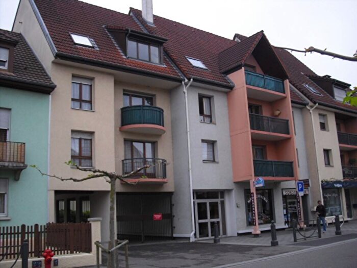 Appartement à louer - Est, Riedisheim - 2 pièces - 1 chambre