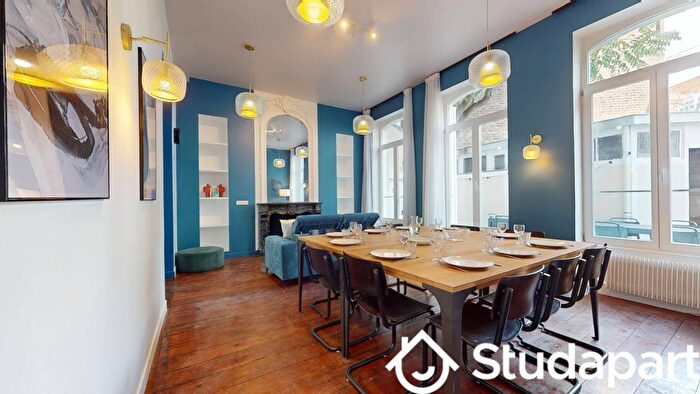 Appartement à louer - Wazemmes, Lille - 1 pièce - 2 chambres