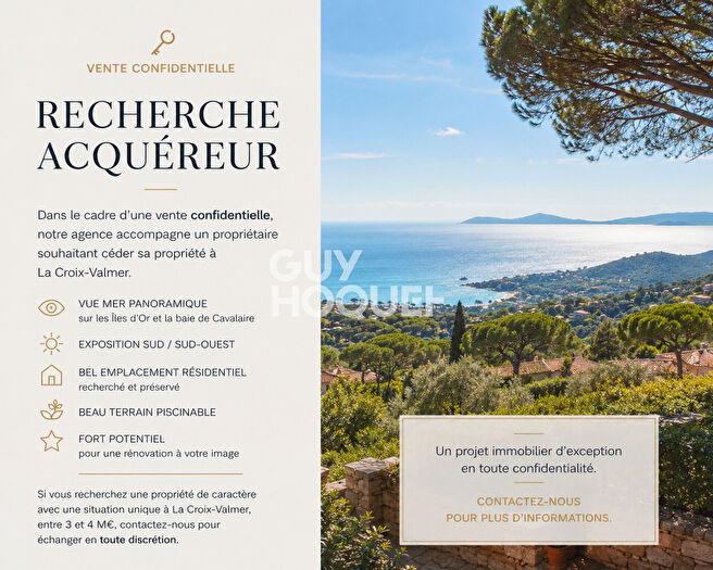 Maison 5 pièces à La Croix-Valmer, à vendre