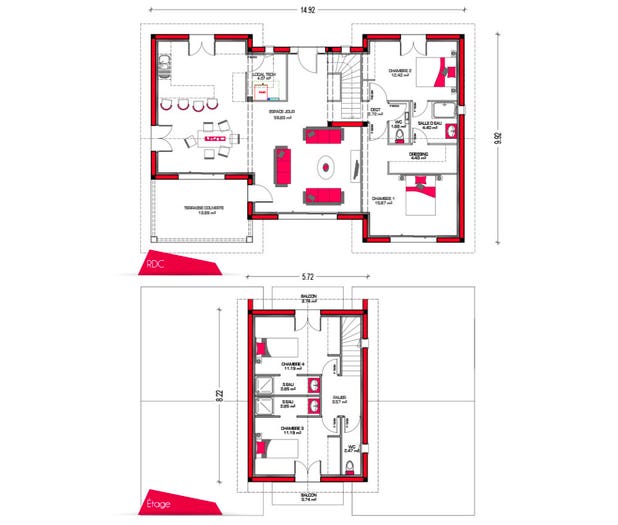Maisons à vendre et appartements à louer - 3