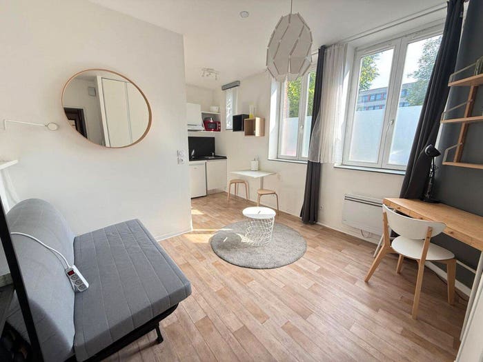 Appartement 1 pièce à louer à Edouard Vaillant-Vauban-Barbieux, Roubaix