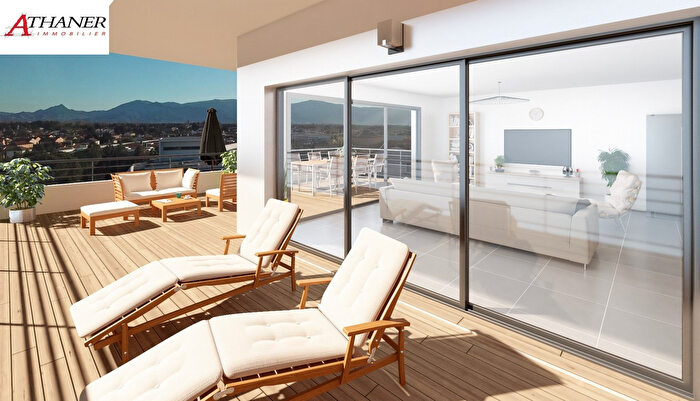 Appartement à vendre - Latour-Bas-Elne - 3 pièces - 2 chambres