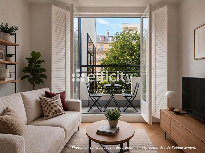 Appartement 3 pièces à Paris 17ème, Epinettes, Bessières, à vendre
