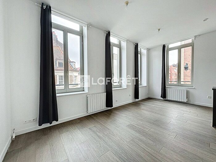 Appartement à louer - Vieux Lille - 3 pièces - 2 chambres