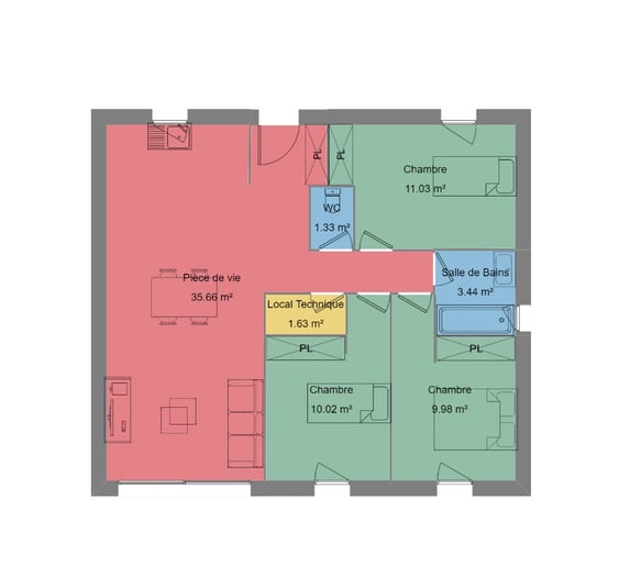 Maisons à vendre et appartements à louer - 3
