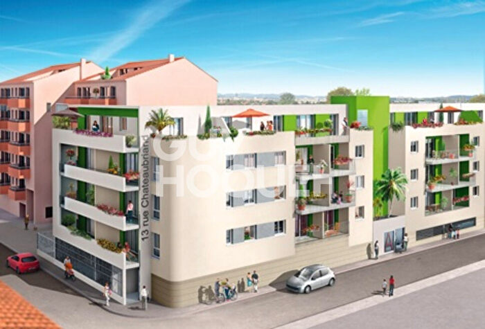 Appartement à louer - Perpignan, La Gare - 2 pièces - 1 chambre