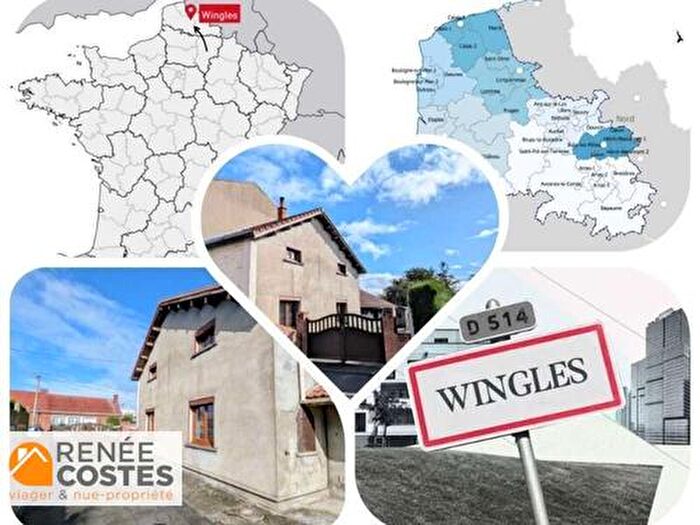 Maison à vendre - Wingles - 5 pièces - 2 chambres