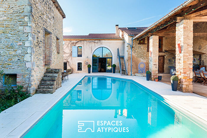 Maison à vendre - Labessière-Candeil - 10 pièces - 8 chambres