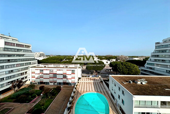 Appartement à vendre - La Grande-Motte - 2 pièces - 1 chambre