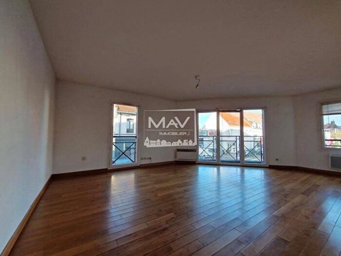 Appartement à louer - Centre-Plat Vinage, Roncq - 3 pièces - 2 chambres